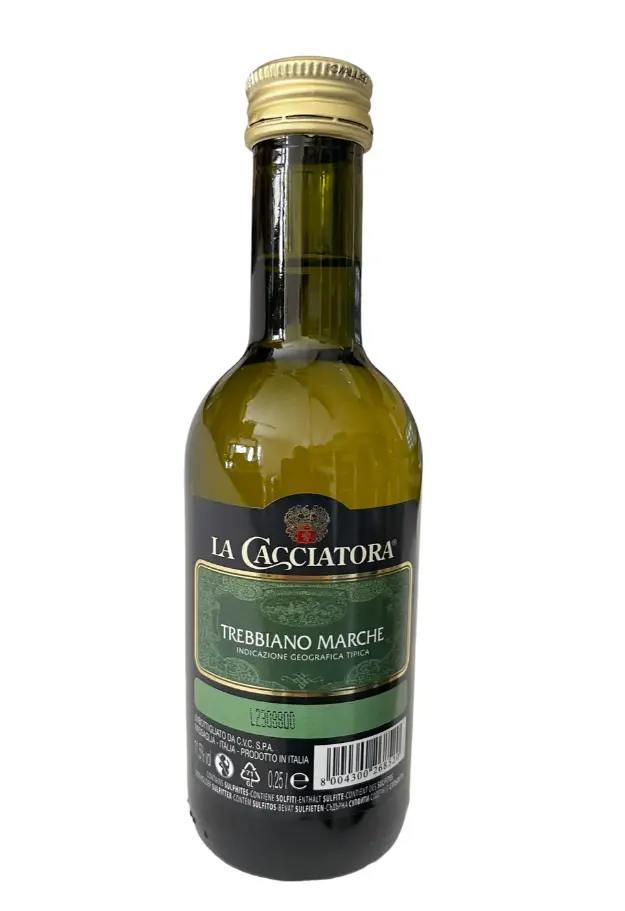 La Cacciatora Trebbiano Belo vino, 0.25l