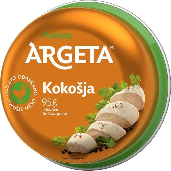 ARGETA Kokošija pašteta 95g