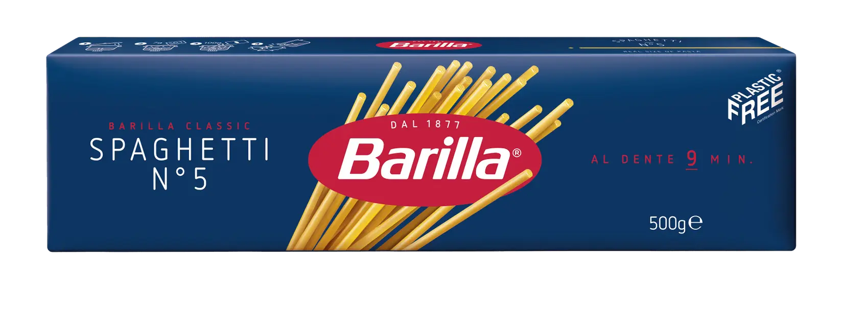 BARILLA Špageti br.5 500g.