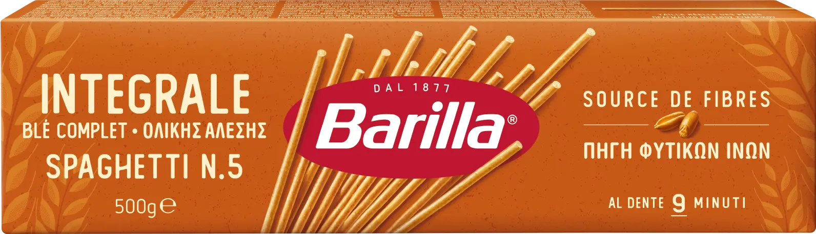 Barilla Integralne špagete 24