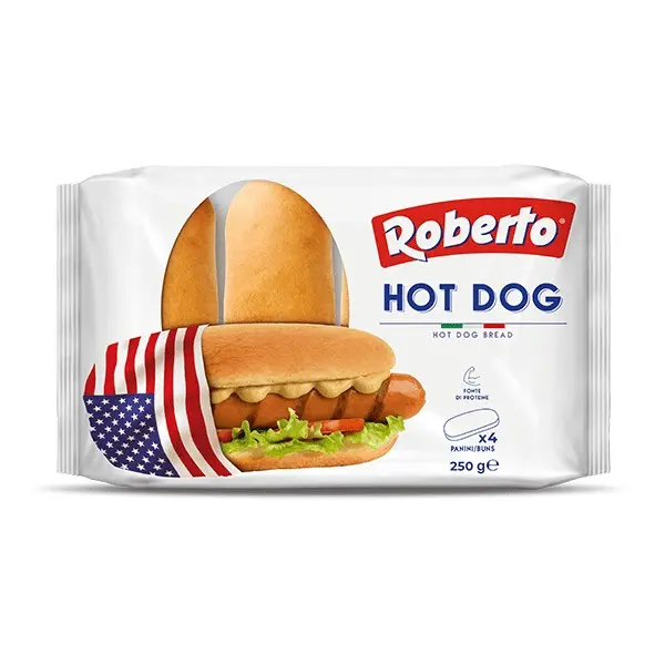 Roberto Hot-dog kifle, 4 komada, 250g