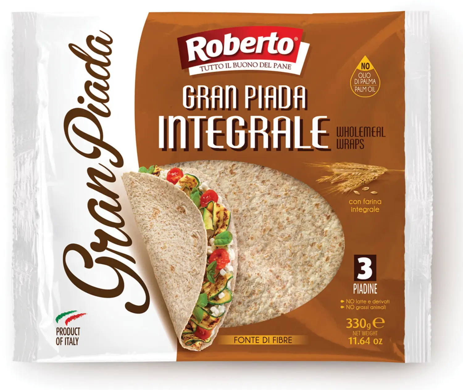 Roberto Granpiada Integralna tortilja, 330g