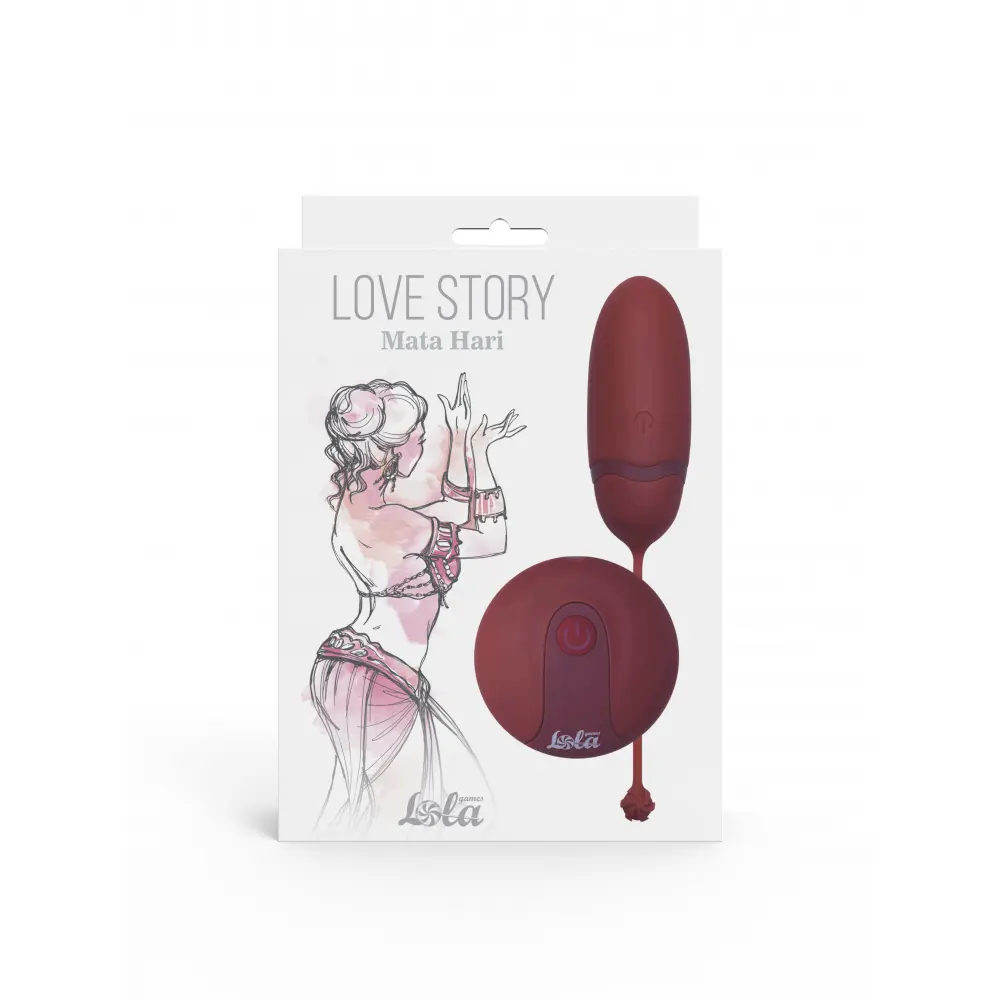 Lola games Vibro jaje Love Story Mata Hari, Crveno