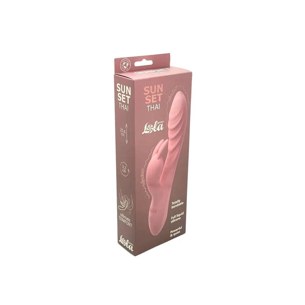 Lola games Rabbit vibrator Thai Sunset, Roze