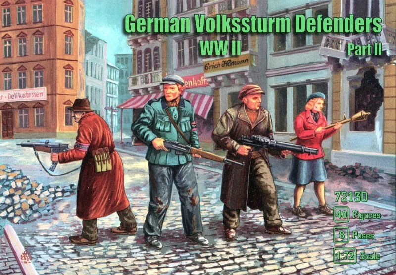 MARS 1/72 German Volkssturm Defenders (Set 2)