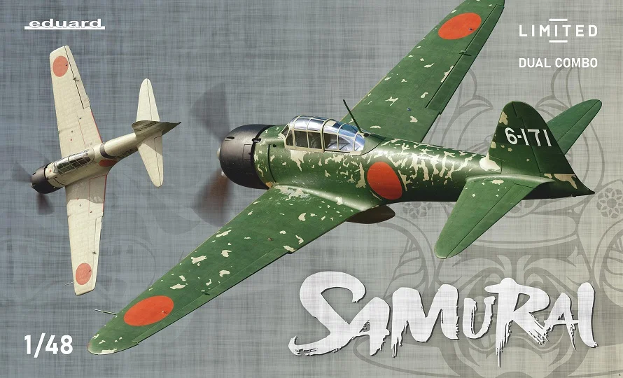 EDUARD 1/48 Samurai – A6M3 Zero Type 22, 22a and 32 (Dual Combo Limited Edition