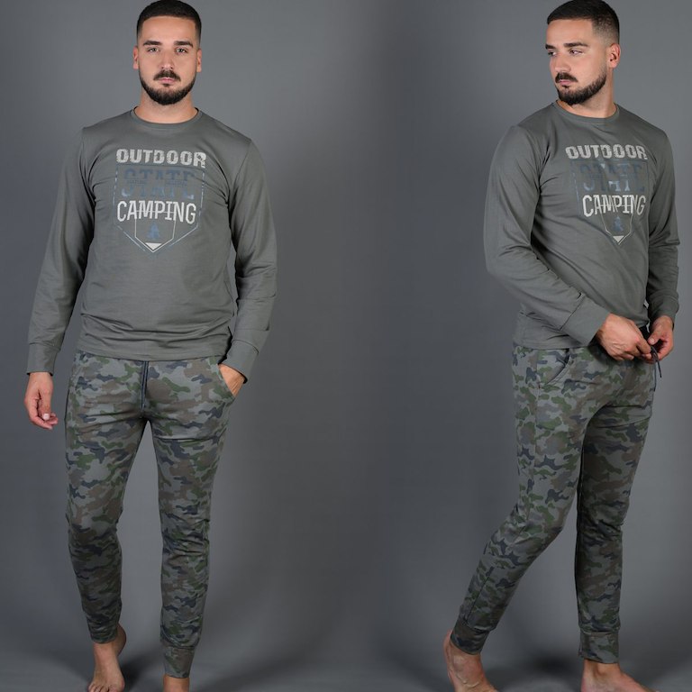 Mimura muška pidžama „Military look“