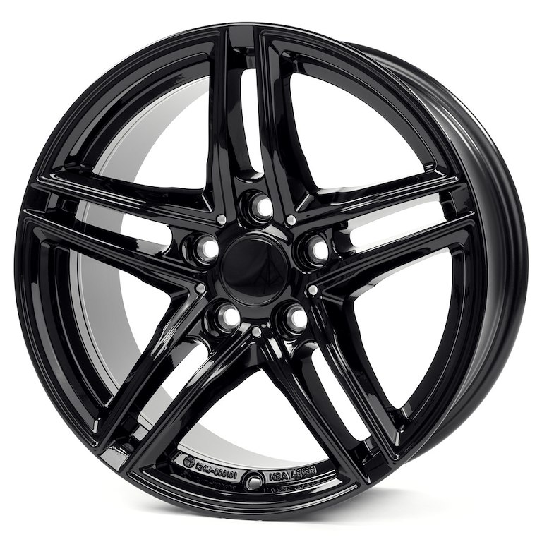 BORBETXR BLACK GLOSSY 16x7.5-5/112