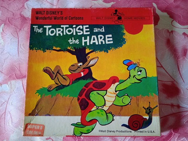 Walt Disney: The Tortoise And Hare, crtani film super 8