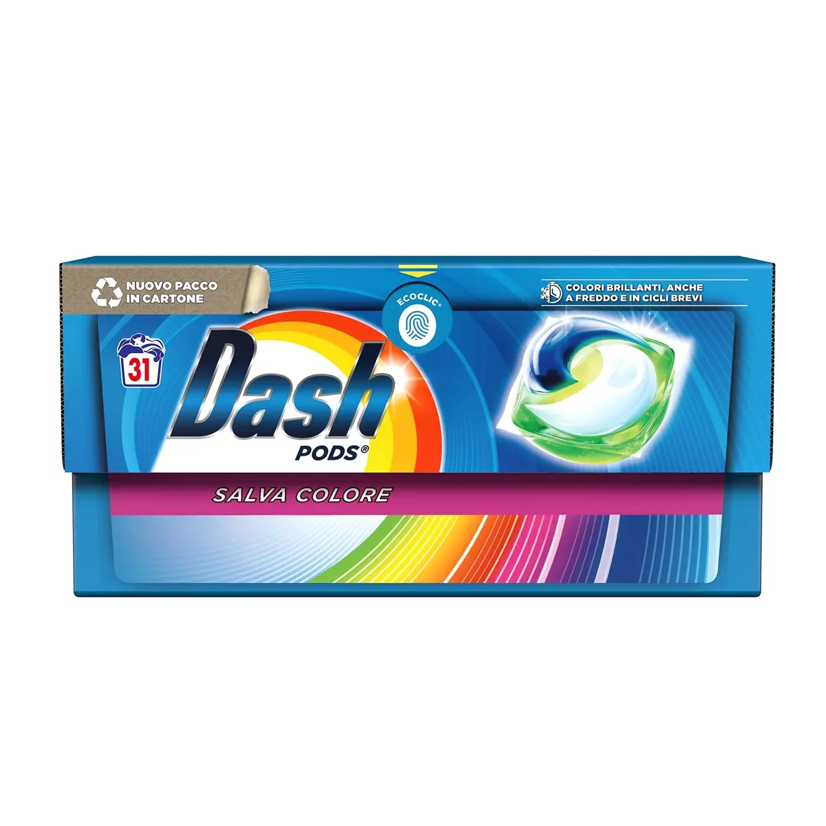 Dash Kapsule za veš Dash Color 31 komad