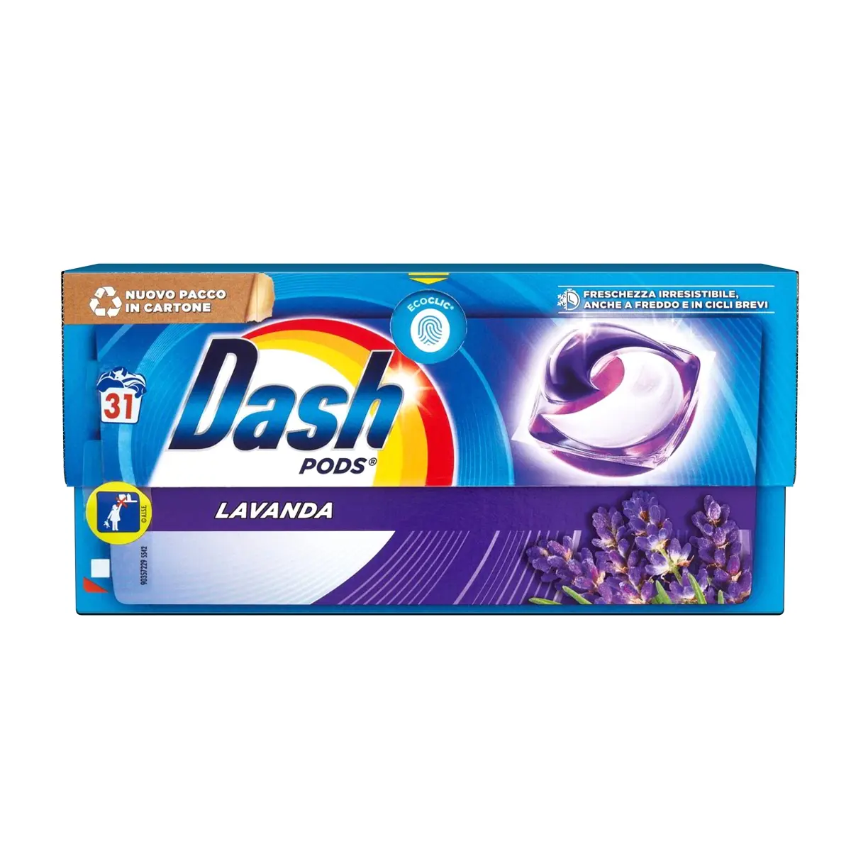 Dash Kapsule za veš Dash Lavanda 31 komad