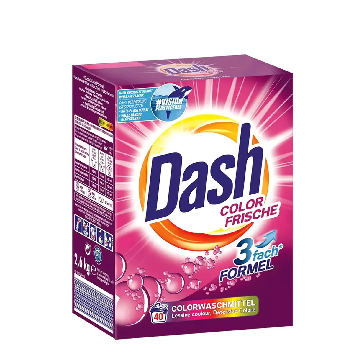 Dash Deterdžent za veš Dash Color Frische 2.6kg