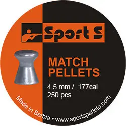 Sport S Dijabole ravne, 4.5 mm, 250 kom