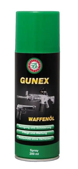 Gunex Sprej za čišćenje oružja, 200ml