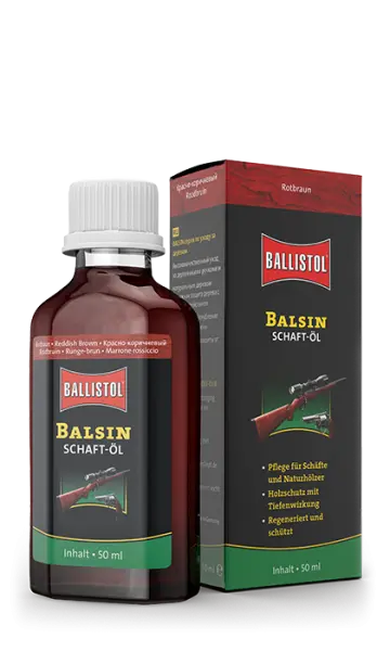 BALLISTOL Balsin Ulje za kundak, Crveno, 50 ml