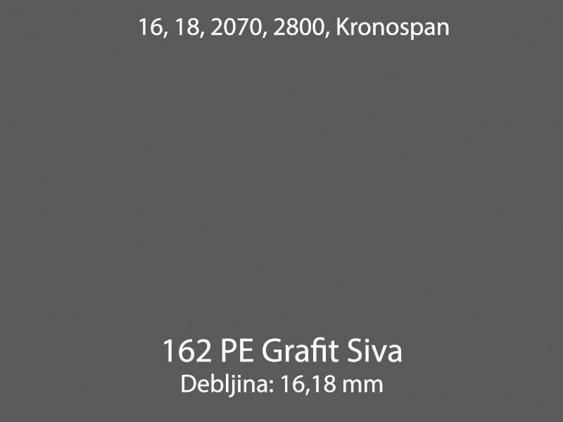 Onlinenamestaj 162 PE Grafit Siva