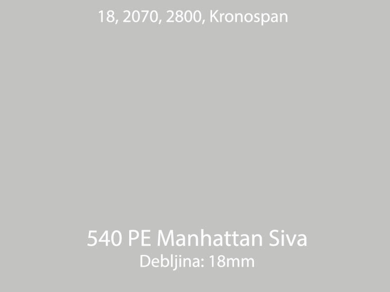 Onlinenamestaj 540 PE Manhattan Siva