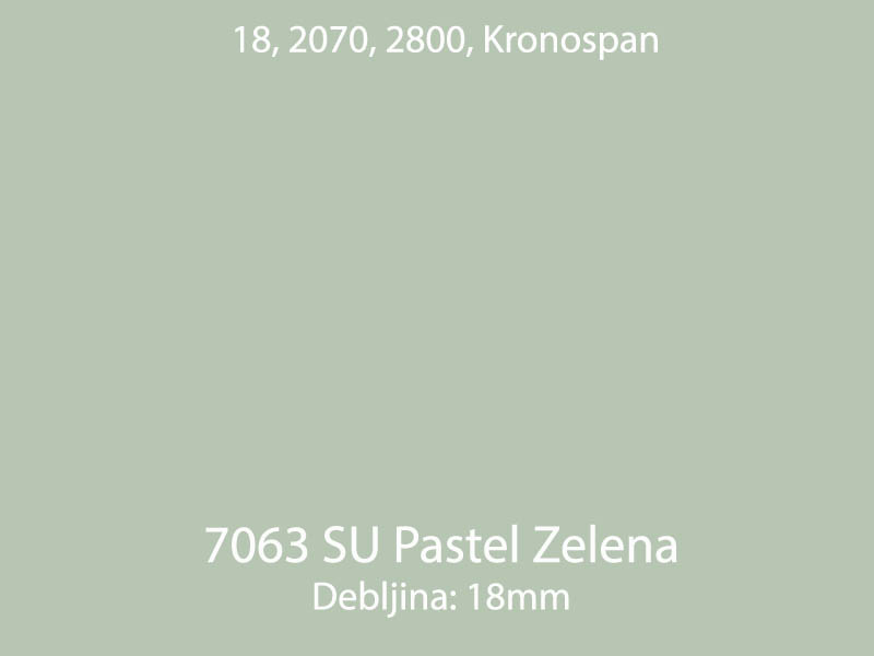 Onlinenamestaj 7063 SU Pastel Zelena