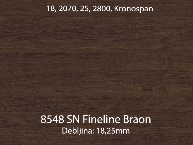 Onlinenamestaj 8548 SN Fineline Braon