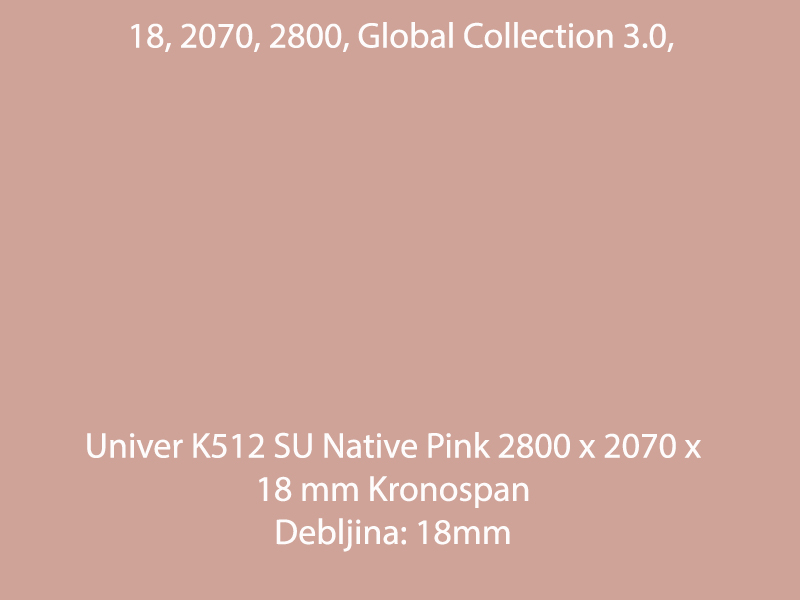 Onlinenamestaj K512 SU Native Pink