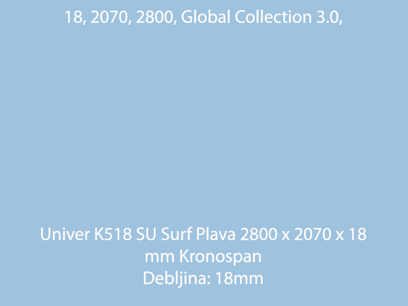 Onlinenamestaj K518 SU Surf Plava