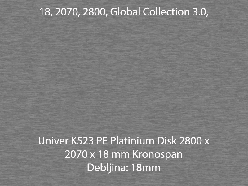 Onlinenamestaj K523 PE Platinium Disk