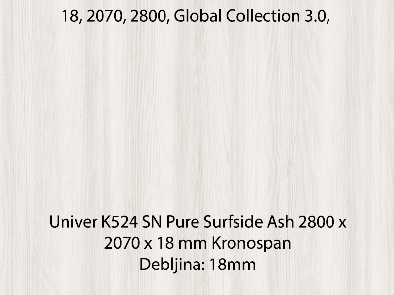 Onlinenamestaj K524 SN Pure Surfside Ash