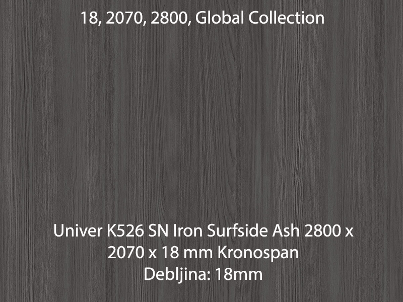 Onlinenamestaj K526 SN Iron Surfside Ash