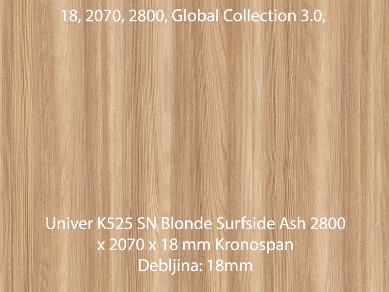 Onlinenamestaj K525 SN Blonde Surfside Ash