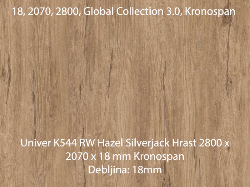 Onlinenamestaj K544 RW Hazel Silverjack Hrast