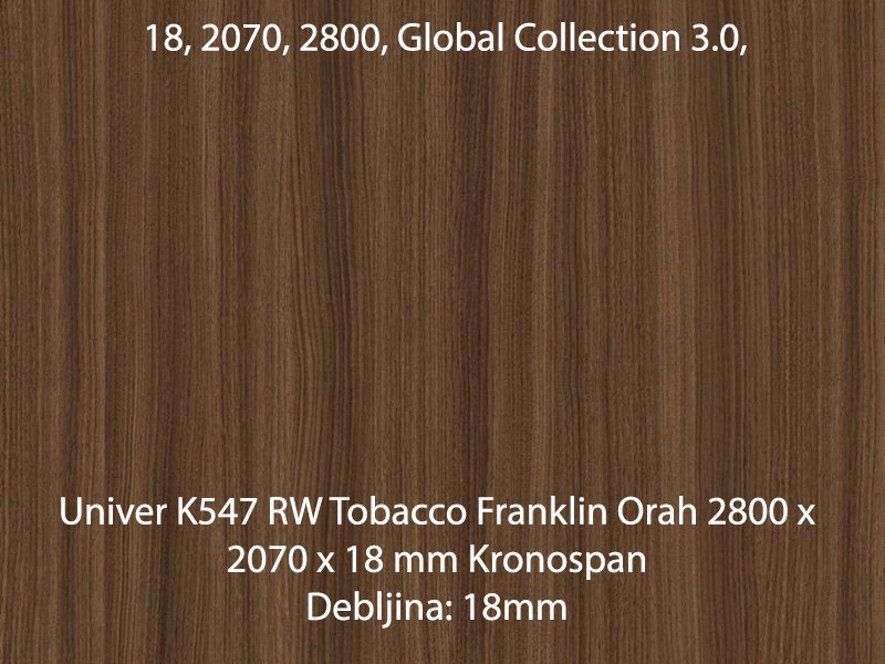 Onlinenamestaj K547 RW Tobacco Franklin Orah