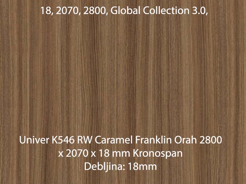 Onlinenamestaj K546 RW Caramel Franklin Orah