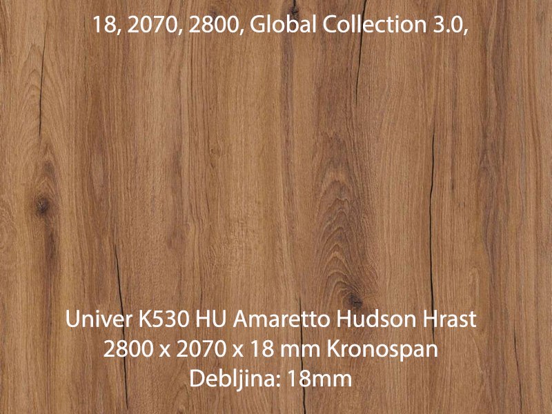 Onlinenamestaj K530 HU Amaretto Hudson Hrast