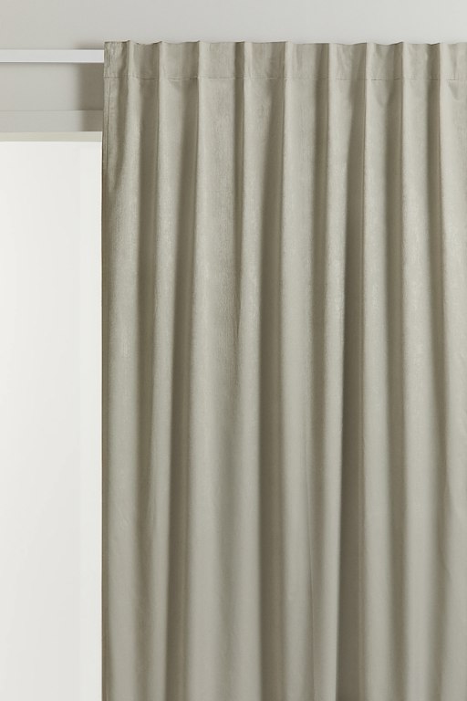 1-pack long and wide blackout curtain length