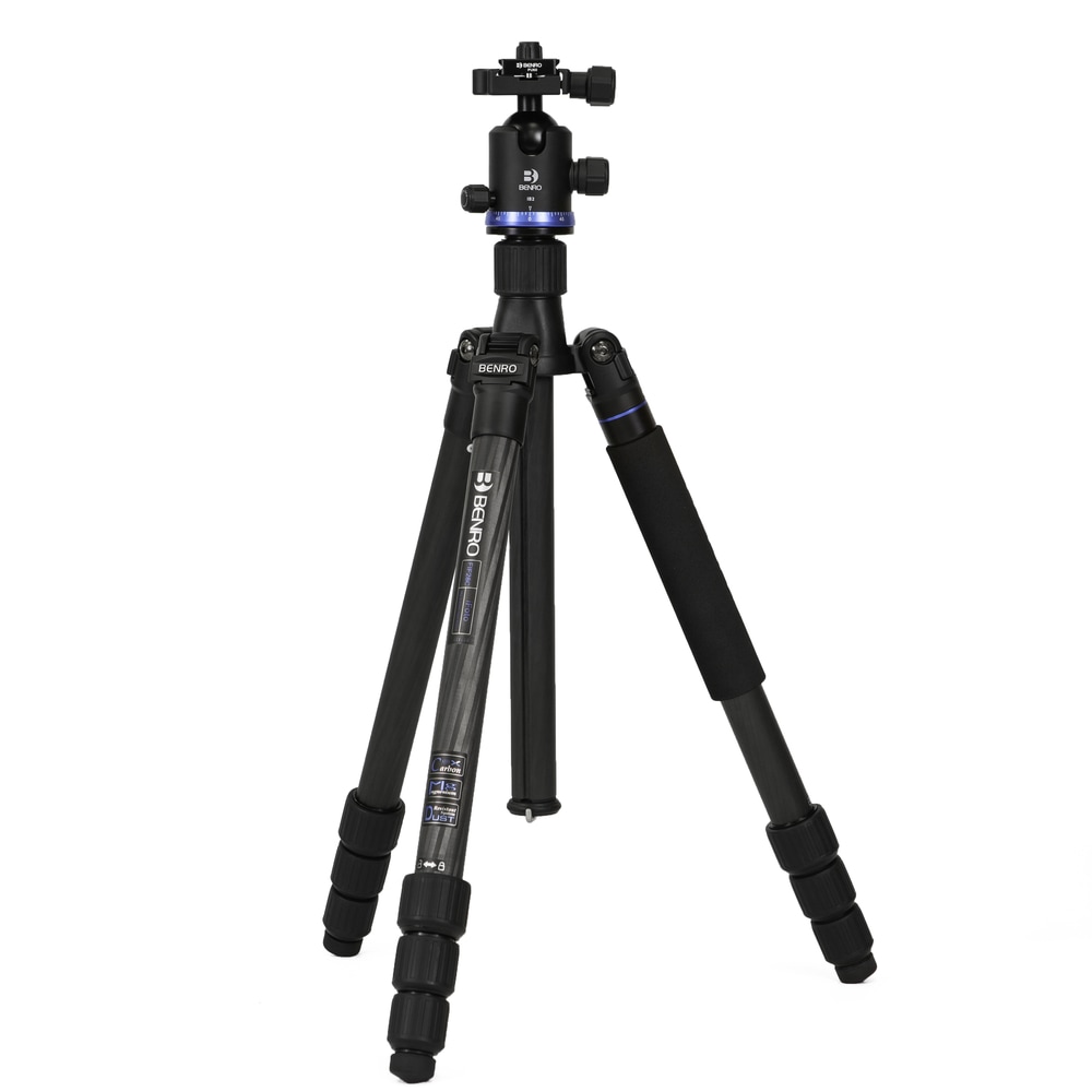 BENRO iFOTO Carbon Tripod Kit + IB2 head FIF28CIB2