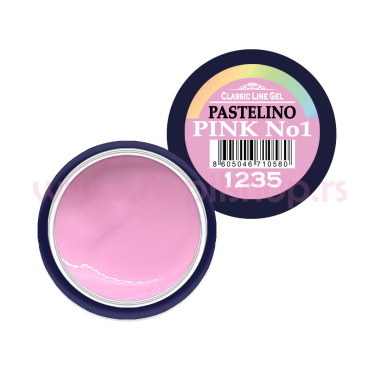 Color gel CLG PASTELINO PINK No1 Art.1235