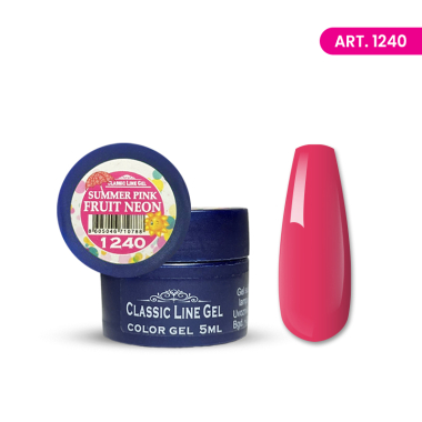 Color gel CLG SUMMER PINK FRUIT NEON Art.1240