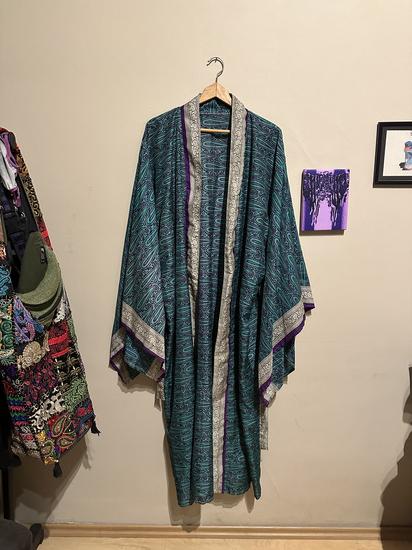 dugacki svileni kimono