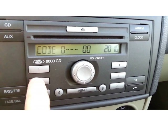 Radio za Ford Fiestu MK6 (2007)