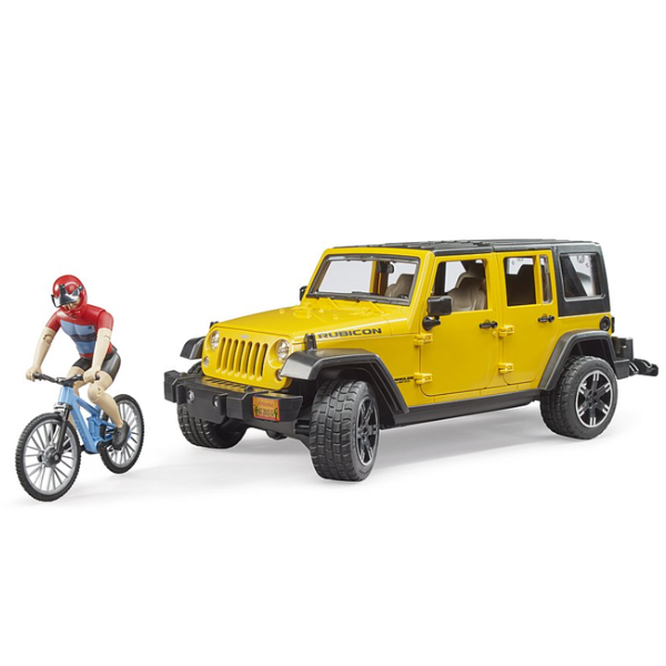 Jeep Wrangler Rubicon sa biciklistom 25434