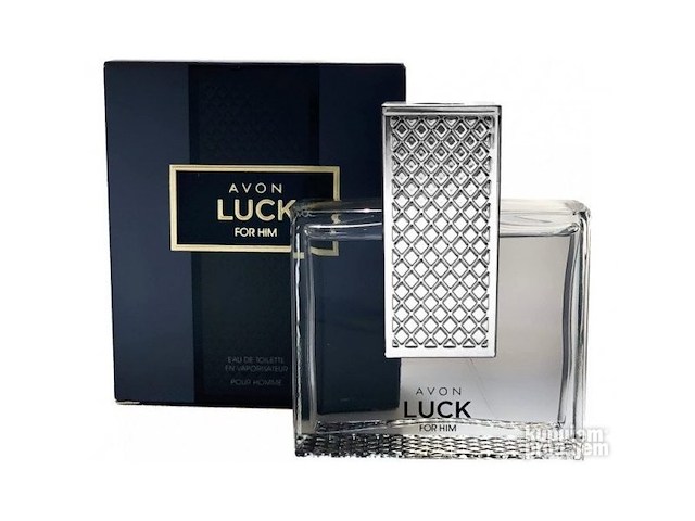 AVON LUCK toaletna voda za njega- NOVO