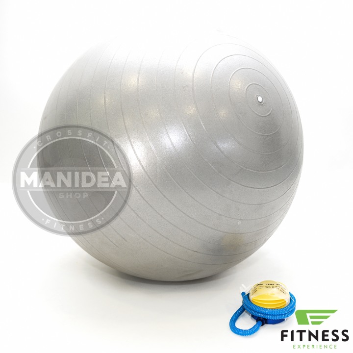 PILATES LOPTA SA PUMPOM 55-60 CM