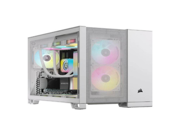 Corsair Kućište 2500D AIRFLOW Mid-Tower ATX kaljeno staklo bez napajanja bela (CC-9011264-WW)