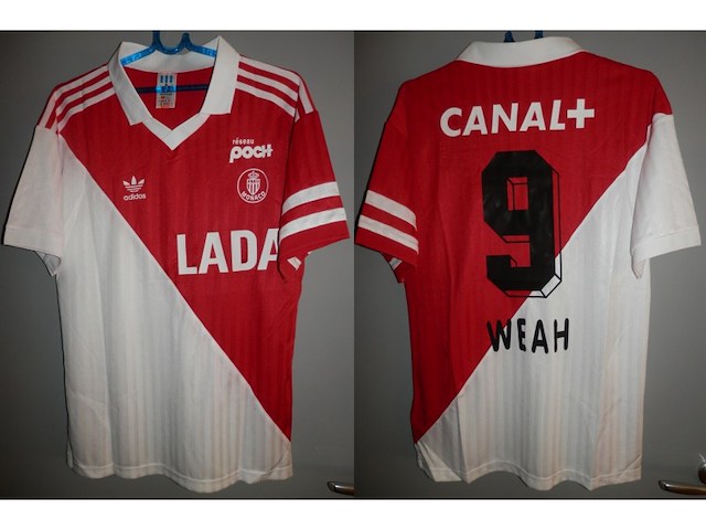 Monaco dres 1990-91 George Weah 9