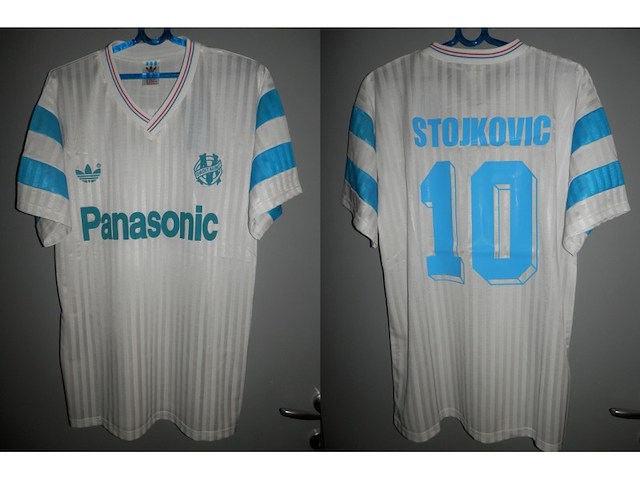 Olympique de Marseille dres 1990-91 Dragan Stojković 10