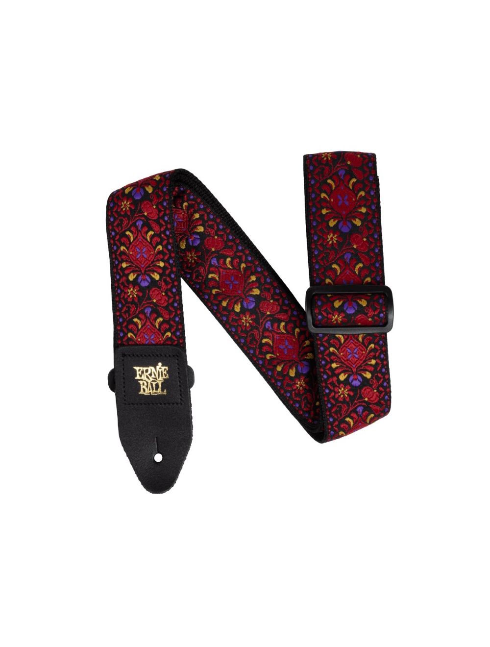 Ernie Ball 4142 Red Rose Jacquard Guitar Strap