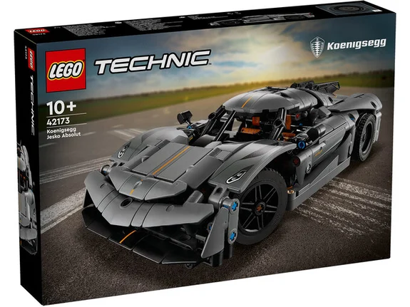 LEGO Koenigsegg Jesko Absolut sivi hiperautomobil 42173