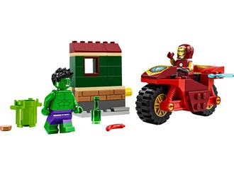 LEGO Ajronmen na motoru i Hulk 76287