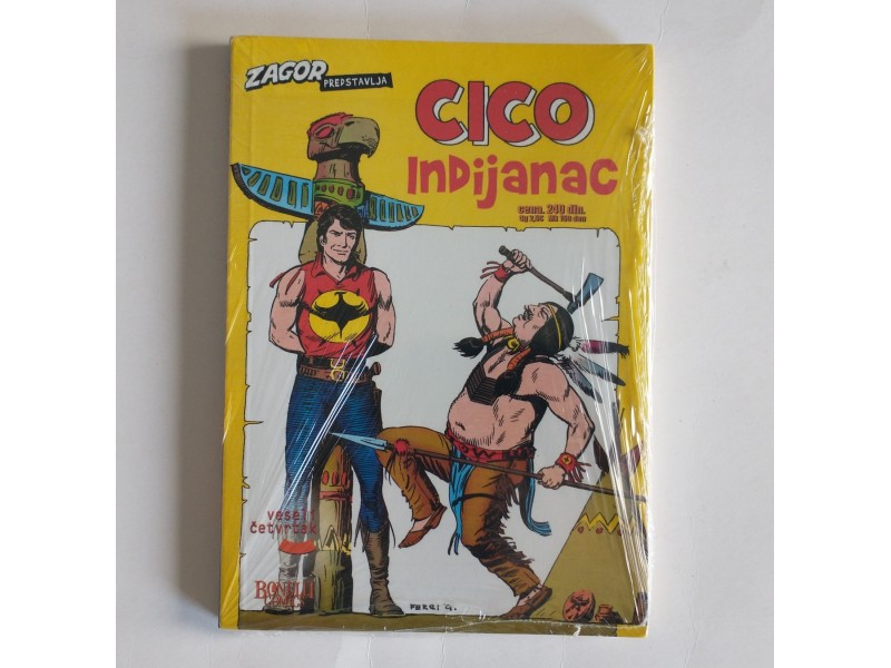 strip VČ ZAGOR predstavlja br. 4 ČIKO indijanac