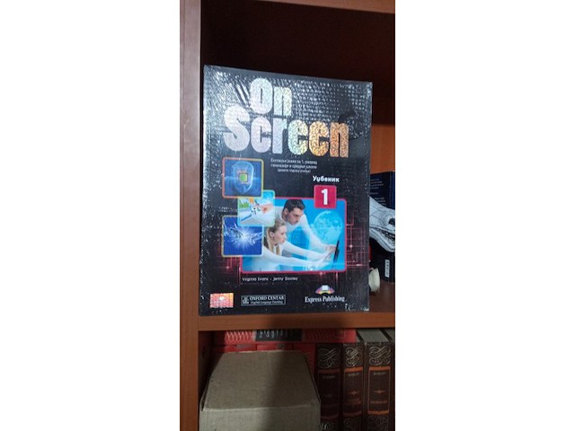 On Screen-udžbenik i radna sveska,engleski za srednje š